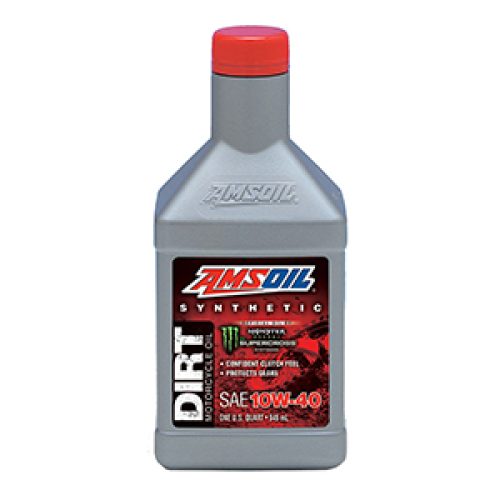 ΛΑΔΙ AMSOIL DIRT BIKE 10W40 SYNTHETIC 1L - enduromxparts